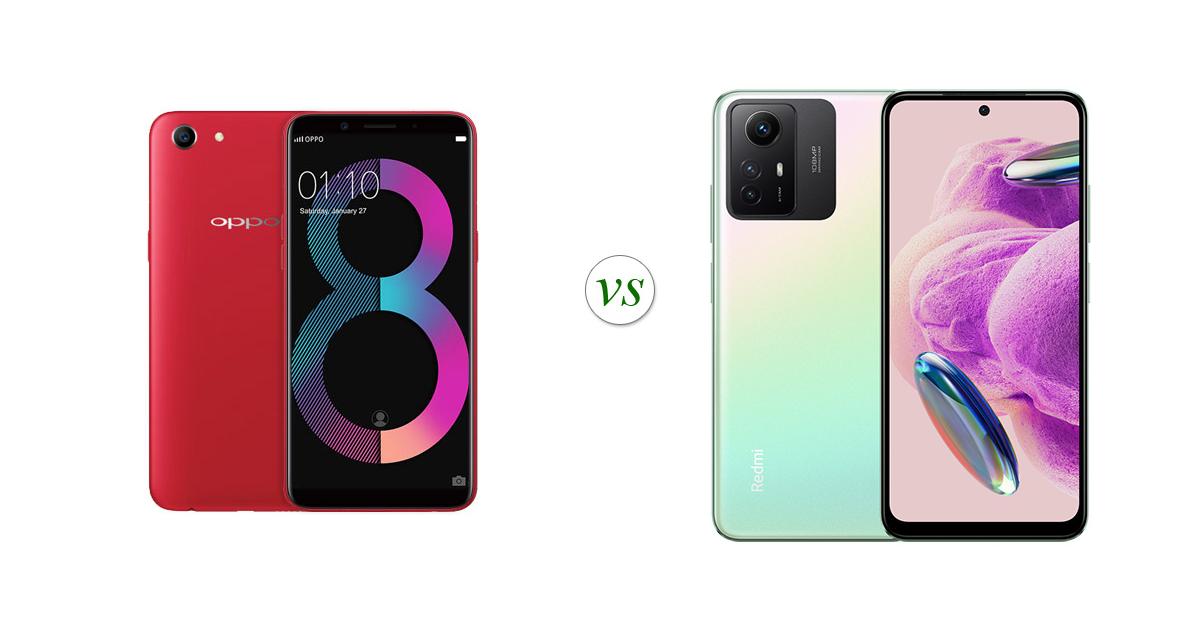 OPPO A83 (2018) vs Xiaomi Redmi Note 12S: Side by Side Specs Comparison