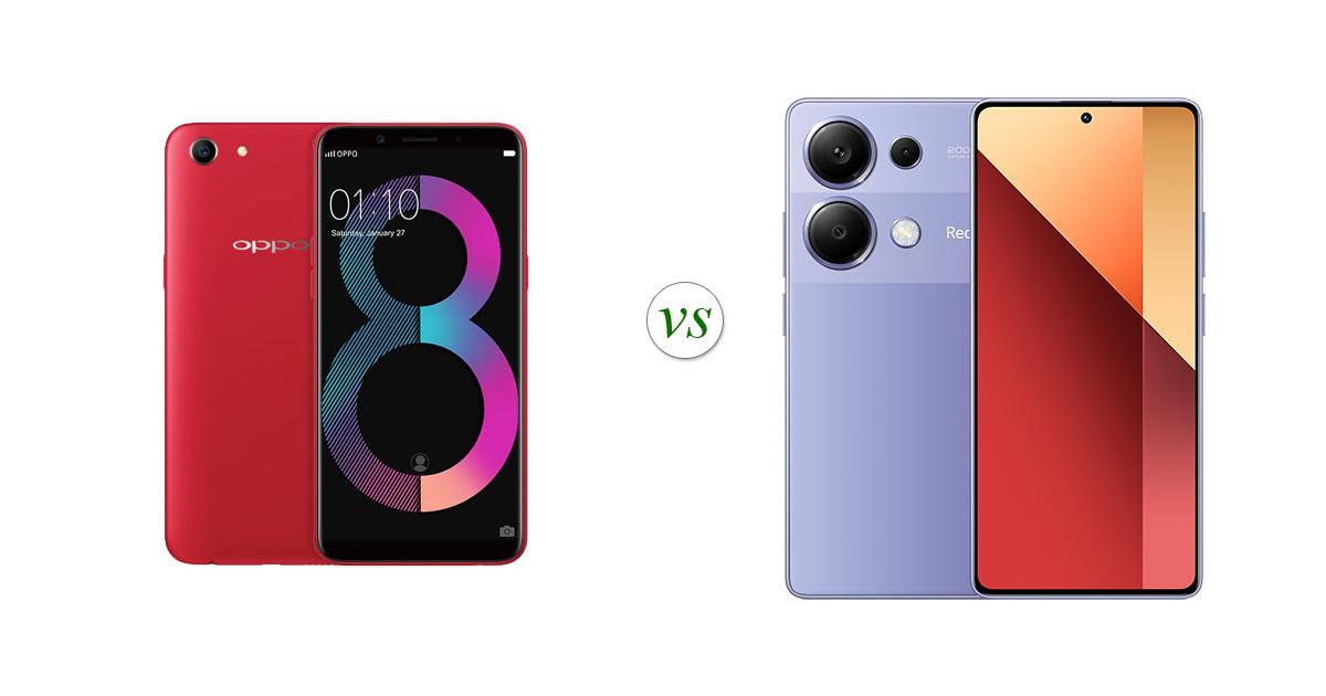 OPPO A83 (2018) vs Redmi Note 13 Pro: Side by Side Specs Comparison