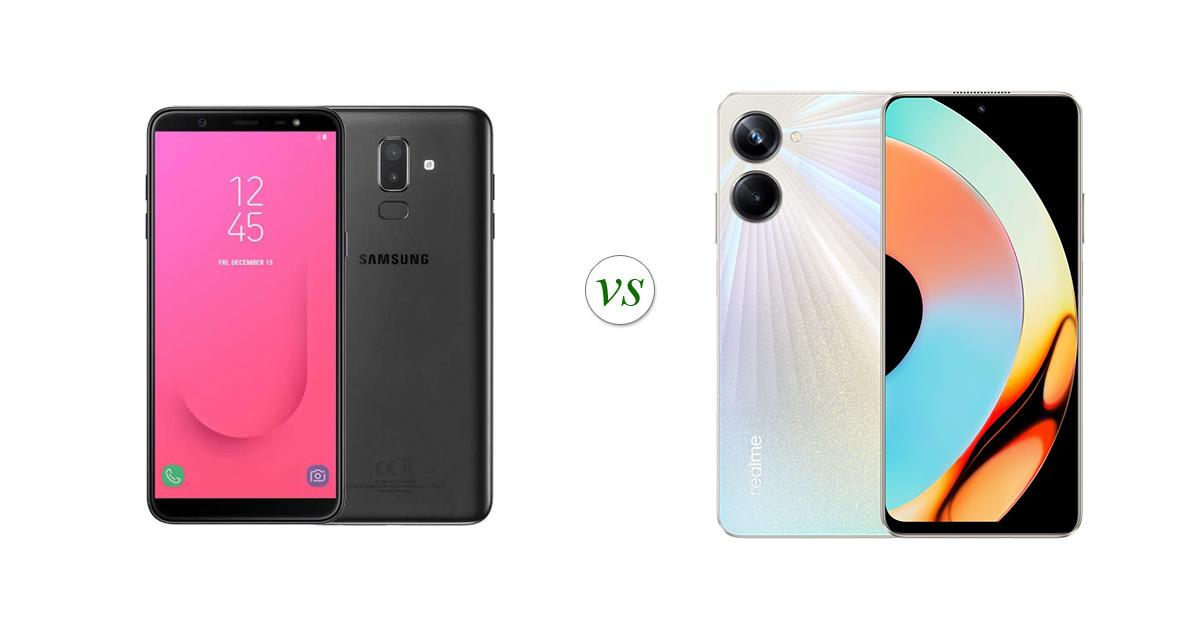 Samsung Galaxy J8 vs realme 10 Pro 5G: Side by Side Specs Comparison