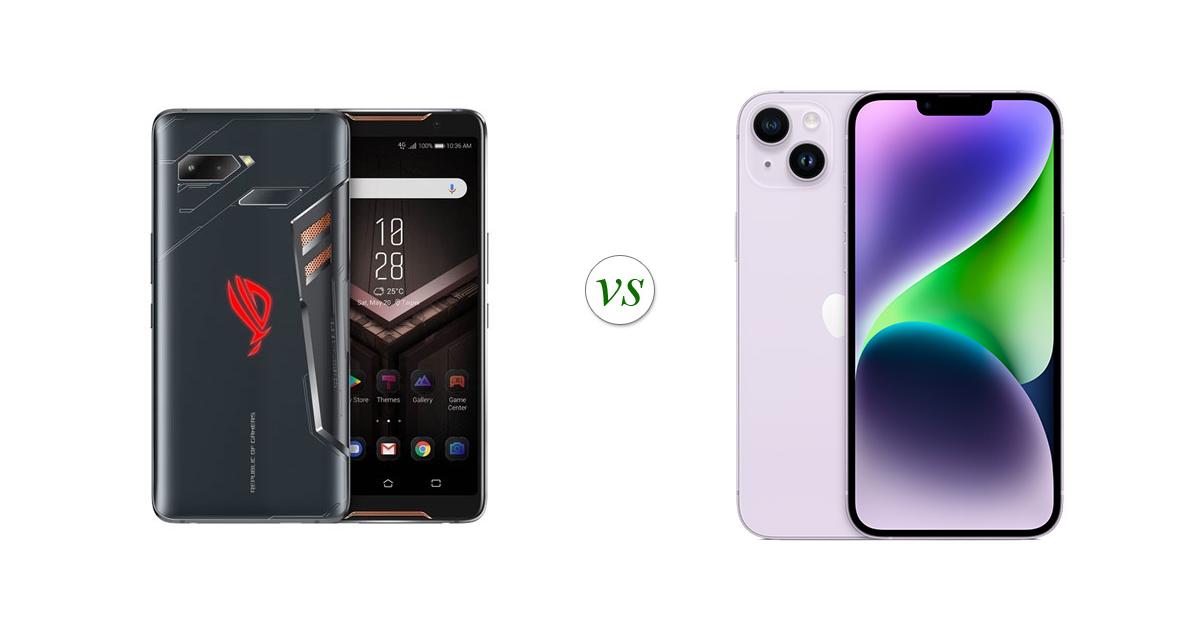 ASUS ROG Phone vs Apple iPhone 14 Plus: Side by Side Specs Comparison