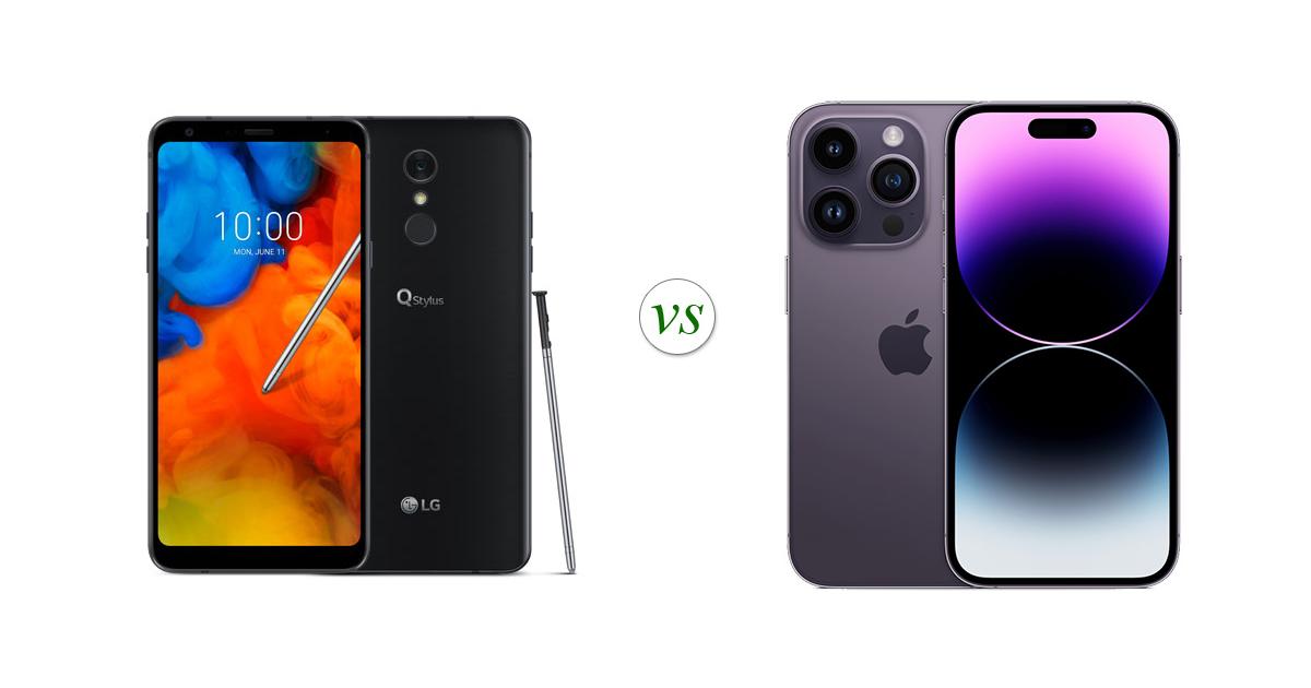 LG Q Stylus vs Apple iPhone 14 Pro: Side by Side Specs Comparison