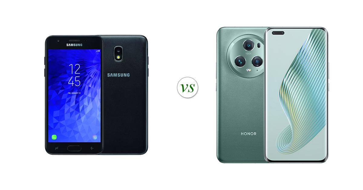 Samsung Galaxy J3 2018 vs HONOR Magic5 Pro: Side by Side Specs Comparison
