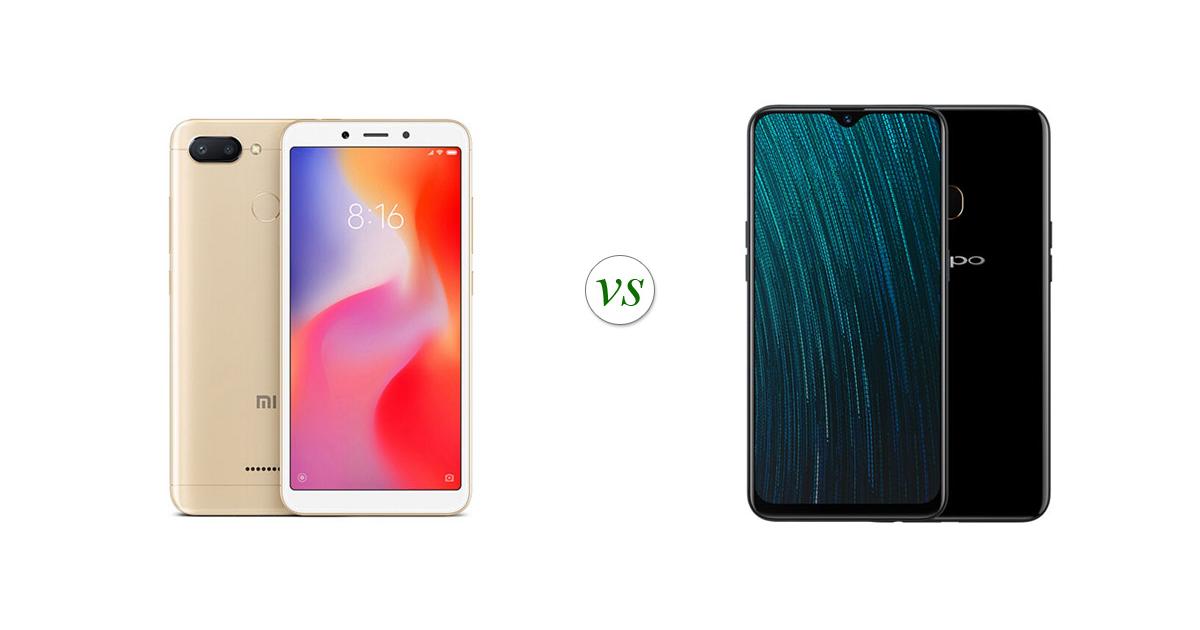 Xiaomi Redmi 6 vs OPPO A5s: Side by Side Specs Comparison