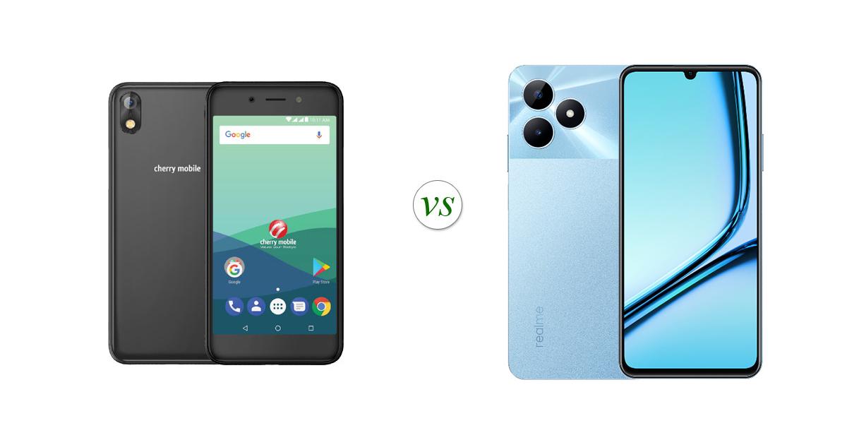 Cherry Mobile Flare HD 4 vs realme Note 50: Side by Side Specs Comparison