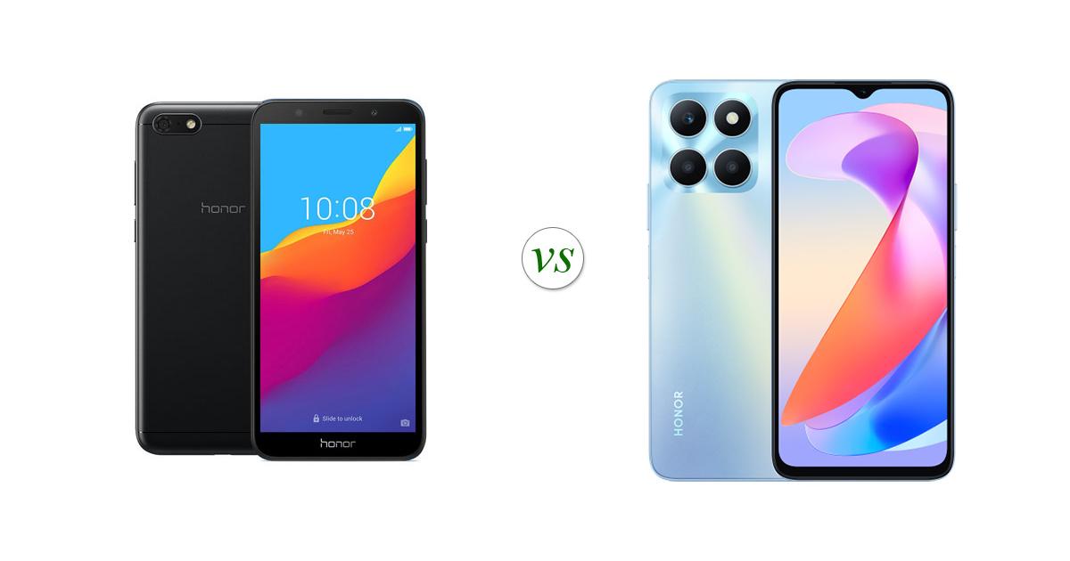 Honor 7S vs HONOR X6a: Side by Side Specs Comparison