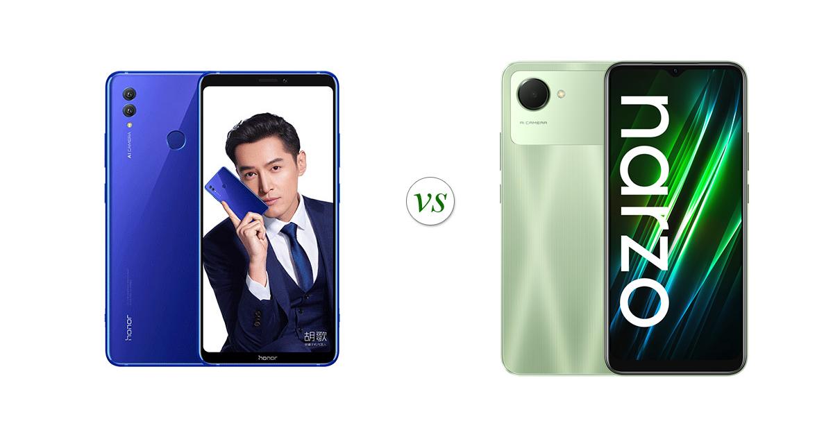 Honor Note 10 vs narzo 50i Prime: Side by Side Specs Comparison