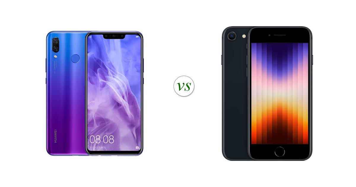 Huawei Nova 3 vs Apple iPhone SE (3rd gen): Side by Side Specs Comparison