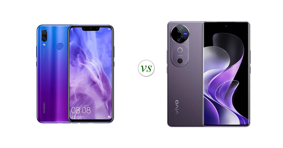 Huawei Nova 3 vs vivo V40: Side by Side Specs Comparison