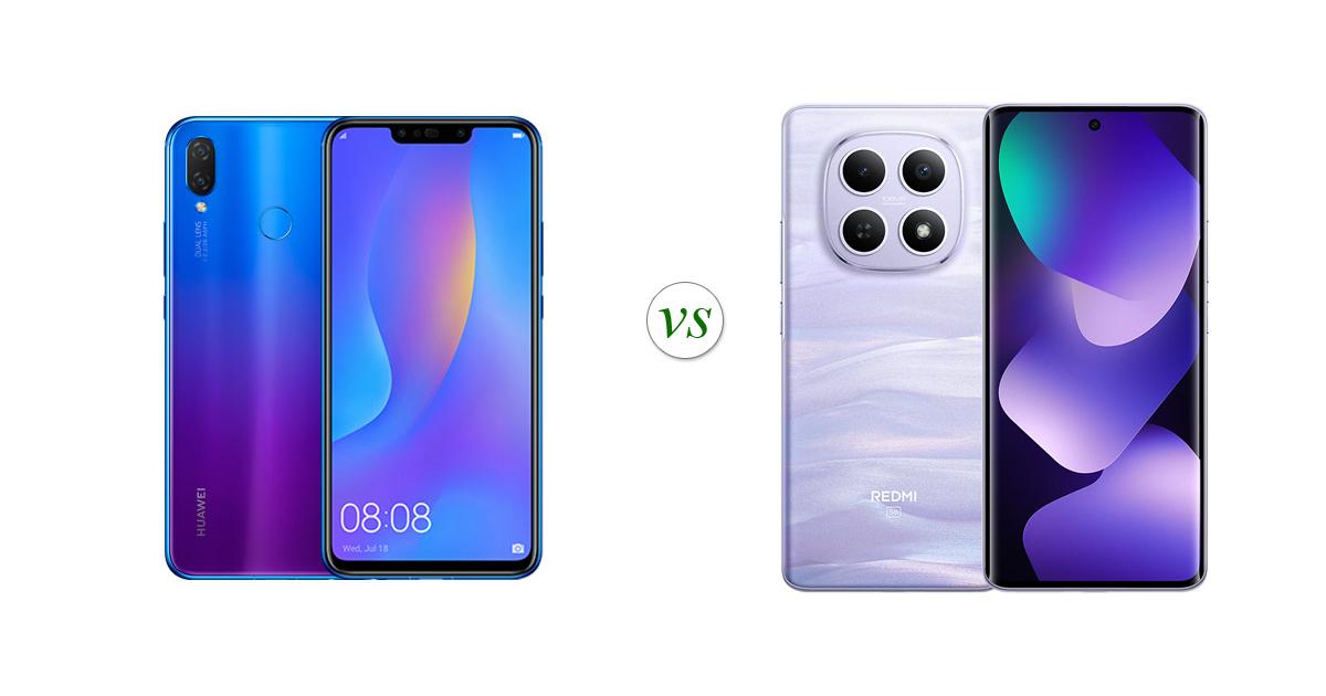 Huawei Nova 3i vs Redmi Note 15 5G: Side by Side Specs Comparison