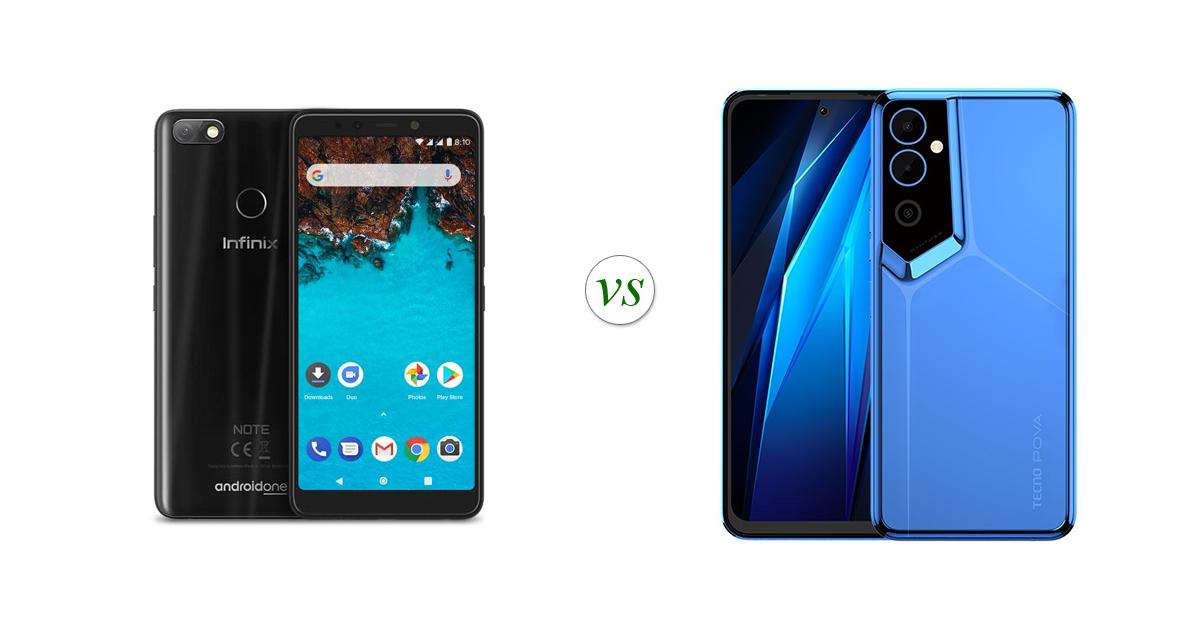 Infinix Mobile Note 5 vs TECNO POVA Neo 2: Side by Side Specs Comparison