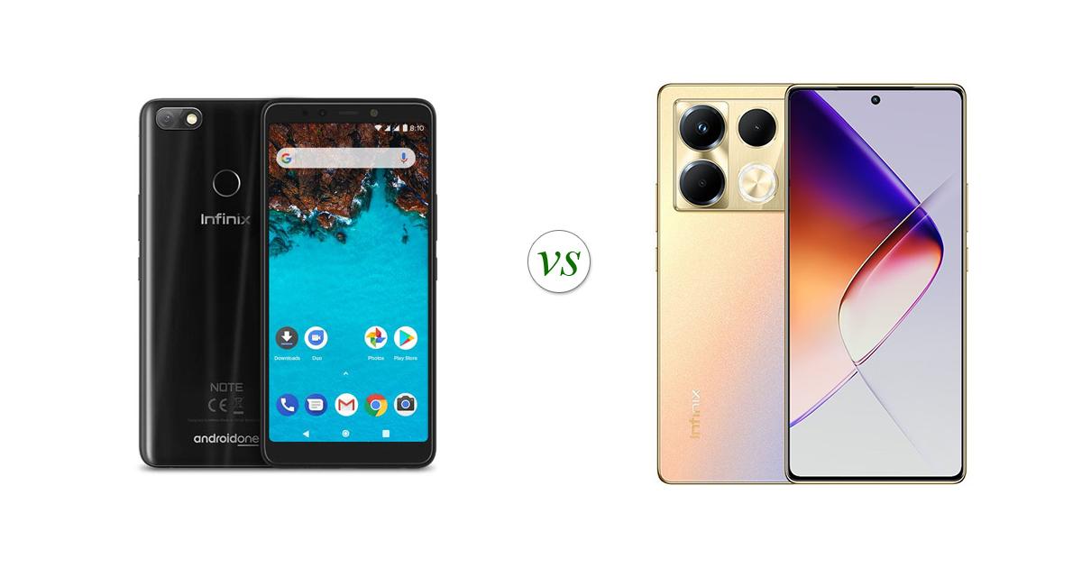 Infinix Mobile Note 5 vs Infinix NOTE 40: Side by Side Specs Comparison