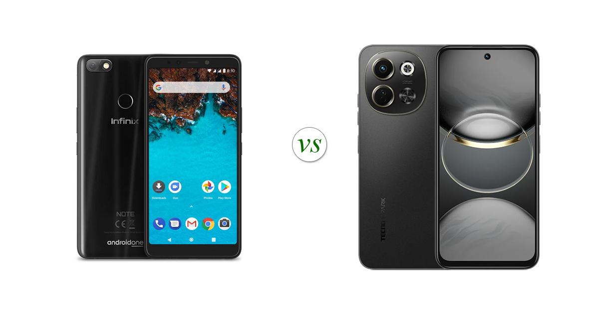Infinix Mobile Note 5 vs TECNO SPARK 30 5G: Side by Side Specs Comparison