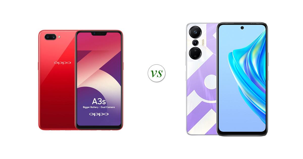 OPPO A3s vs Infinix Hot 20S: Side by Side Specs Comparison