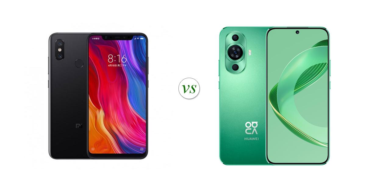 Xiaomi Mi 8 vs HUAWEI nova 11: Side by Side Specs Comparison