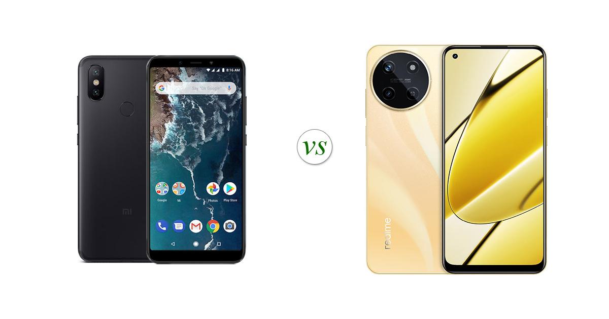 Xiaomi Mi A2 (4GB) vs realme 11: Side by Side Specs Comparison
