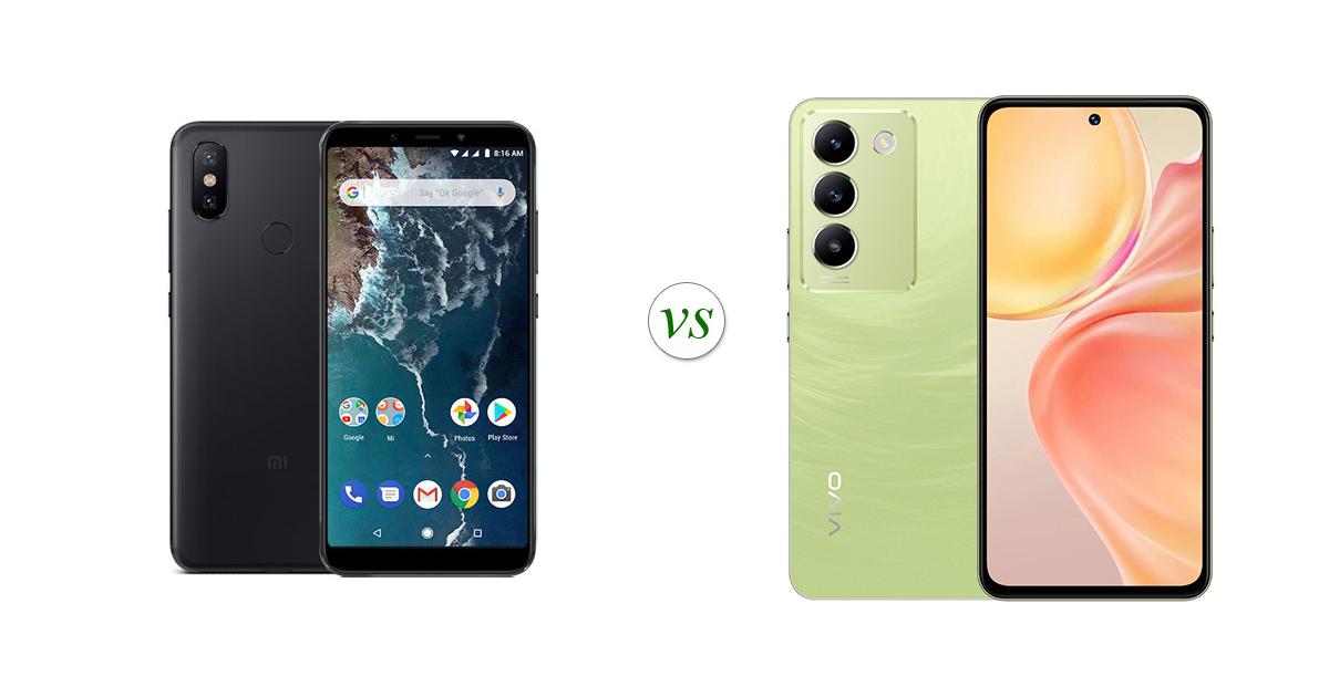 Xiaomi Mi A2 (4GB) vs vivo Y100: Side by Side Specs Comparison