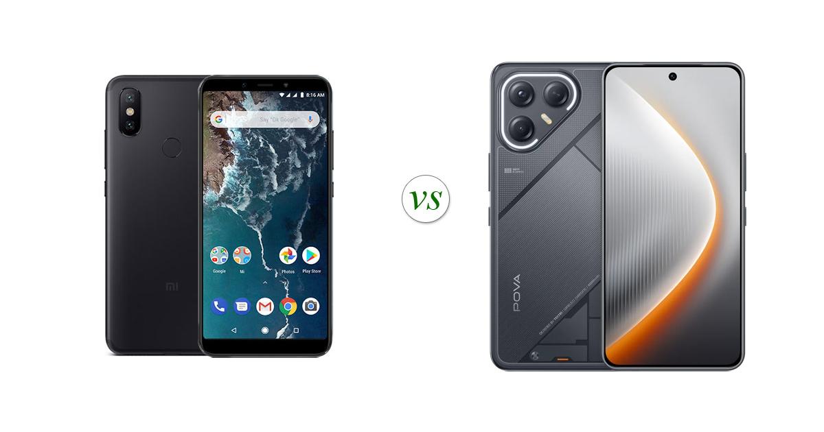 Xiaomi Mi A2 (4GB) vs TECNO POVA 7 Ultra 5G: Side by Side Specs Comparison