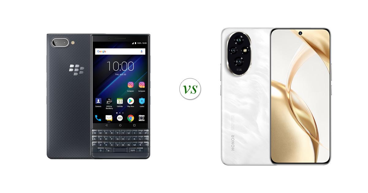 Blackberry Key2 LE vs HONOR 200: Side by Side Specs Comparison