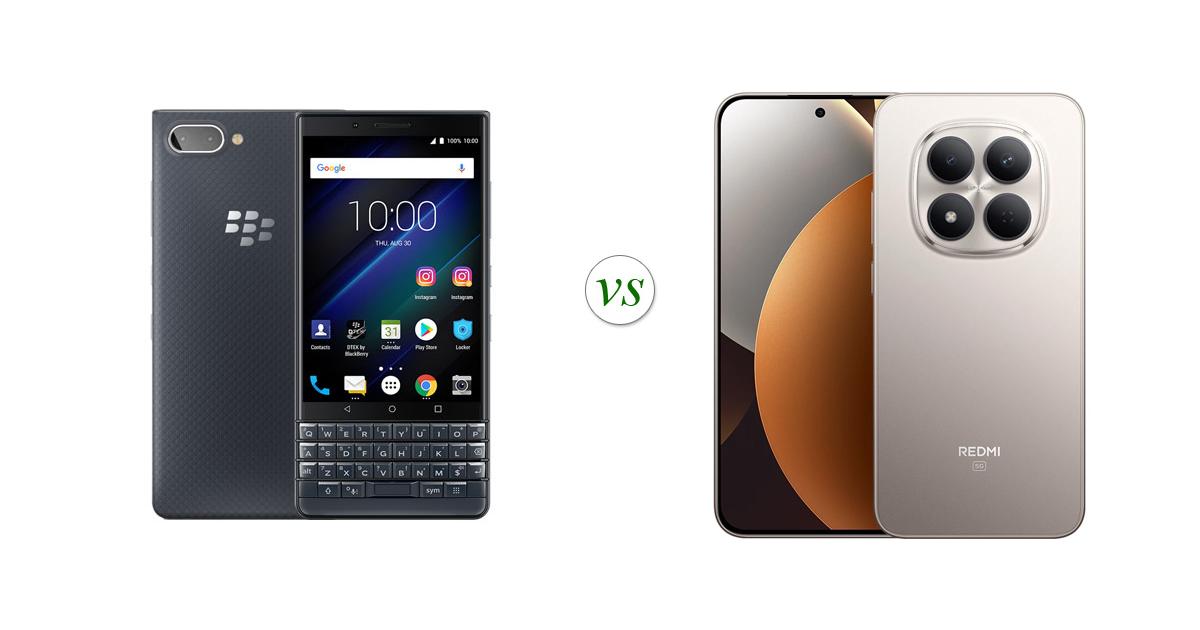 Blackberry Key2 LE vs REDMI Note 15 Pro 5G: Side by Side Specs Comparison