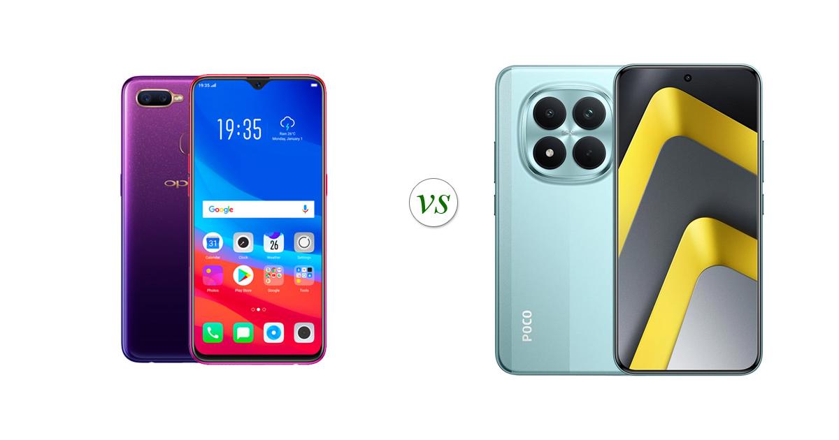 OPPO F9 vs POCO M8 Pro 5G: Side by Side Specs Comparison