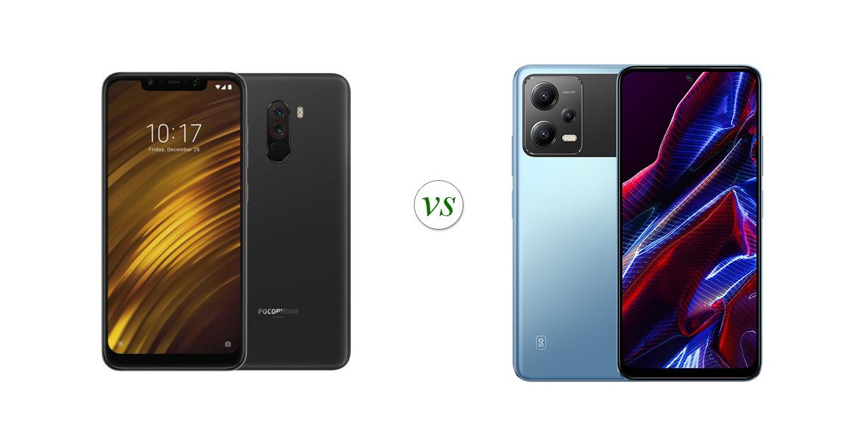 Pocophone F1 (64GB) vs POCO X5 5G: Side by Side Specs Comparison