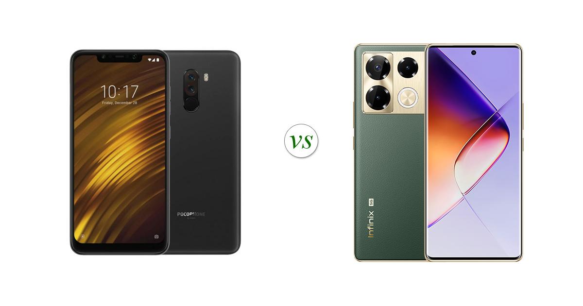 Pocophone F1 128GB vs Infinix NOTE 40 Pro+ 5G: Side by Side Specs ...