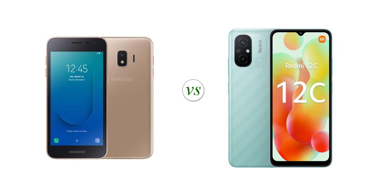 Samsung Galaxy J2 Core vs Xiaomi Redmi 12C: Side by Side Specs Comparison
