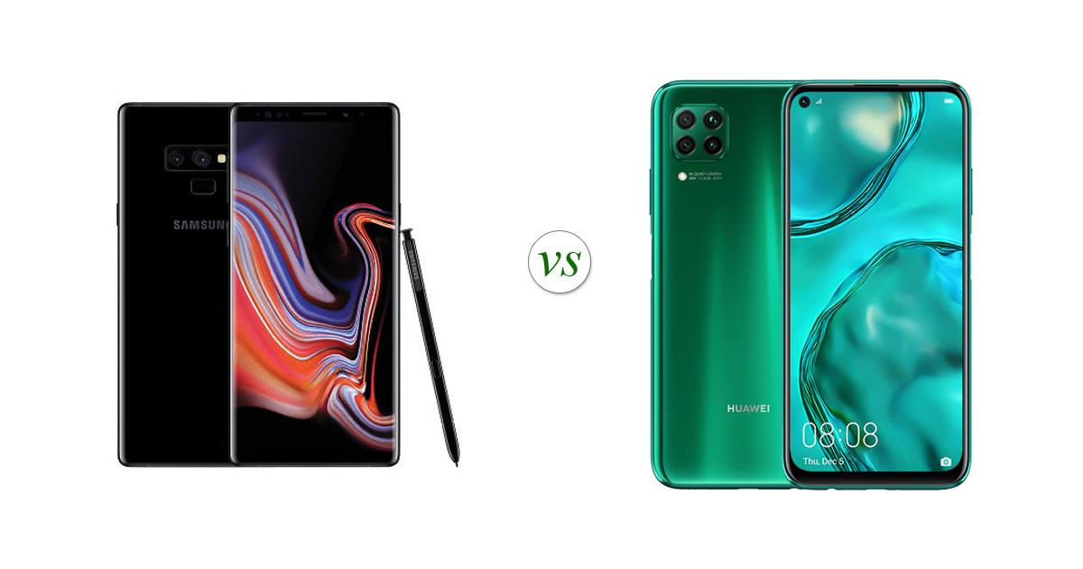 Samsung Galaxy Note 9 128GB vs Huawei nova 7i: Side by Side Specs ...