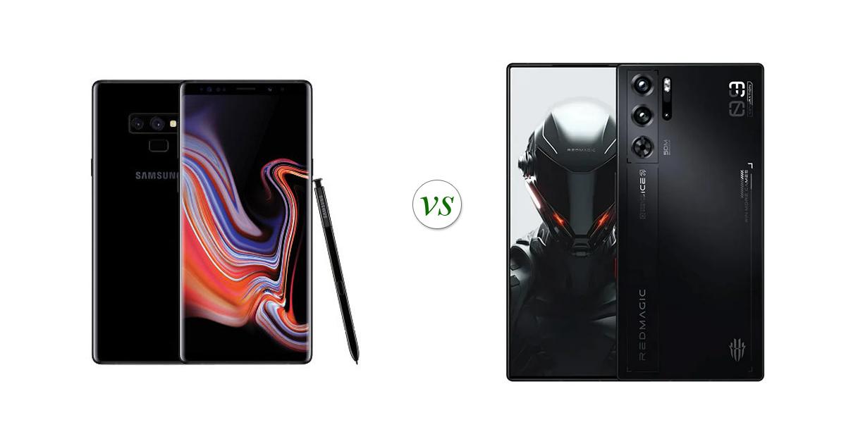Samsung Galaxy Note 9 128GB vs REDMAGIC 9 Pro: Side by Side Specs ...