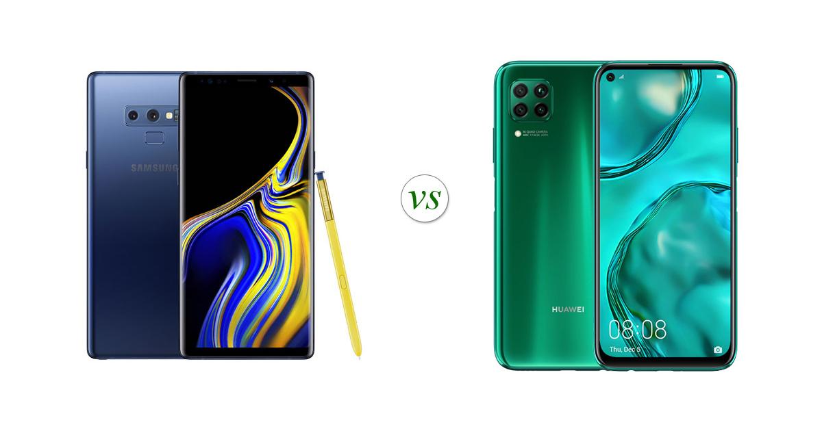 Samsung Galaxy Note 9 512GB vs Huawei nova 7i: Side by Side Specs ...