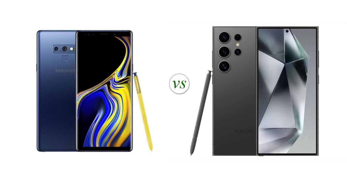 Samsung Galaxy Note 9 512GB vs Samsung Galaxy S24 Ultra: Side by Side ...