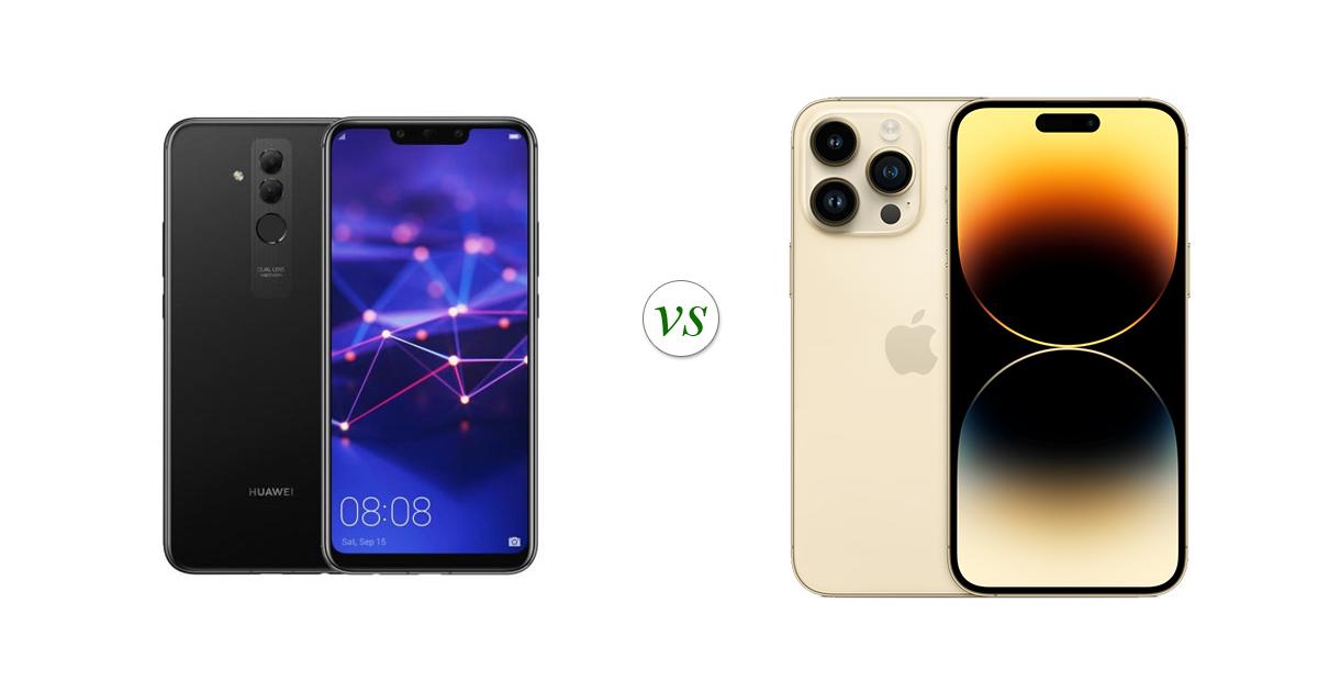 Huawei Mate 20 Lite vs Apple iPhone 14 Pro Max: Side by Side Specs ...