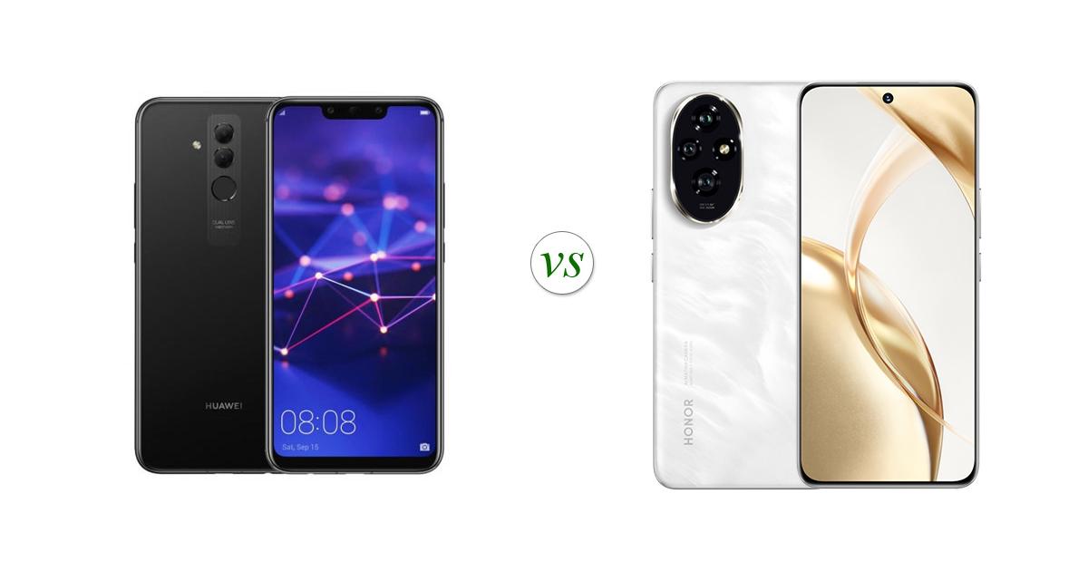 Huawei Mate 20 Lite vs HONOR 200: Side by Side Specs Comparison