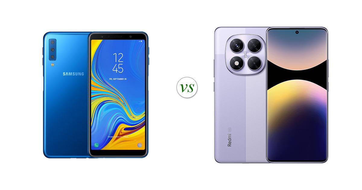 Samsung Galaxy A7 (2018) vs Redmi Note 14 Pro 5G: Side by Side Specs ...