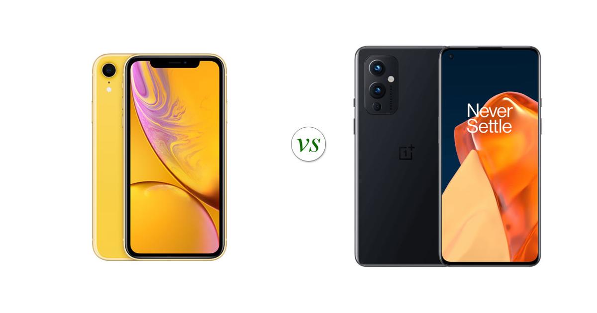 Apple iPhone XR vs OnePlus 9: Side by Side Specs Comparison