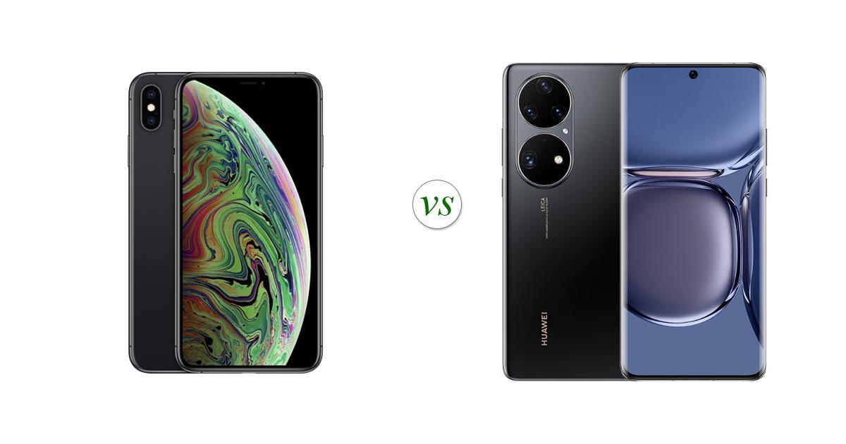 Apple iPhone XS Max vs Huawei P50 Pro: Side by Side Specs Comparison