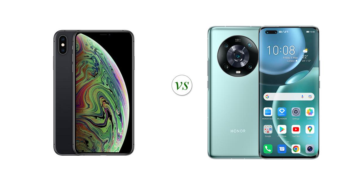 Apple iPhone XS Max vs HONOR Magic4 Pro: Side by Side Specs Comparison