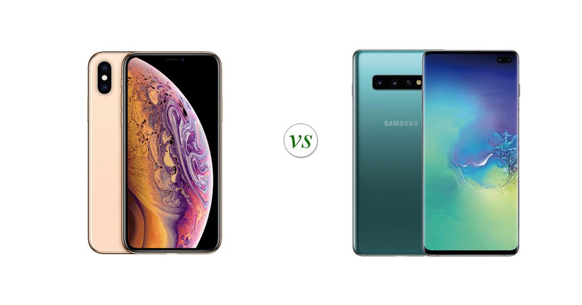 Apple iPhone XS vs Samsung Galaxy S10+: Side by Side Specs Comparison