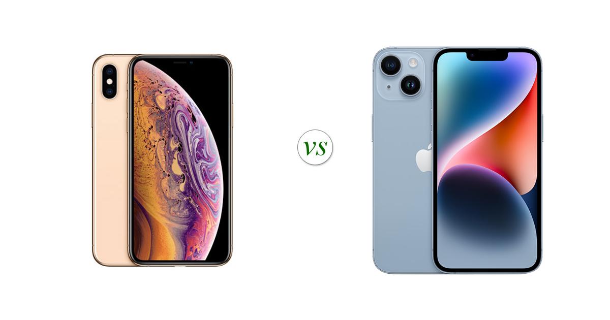 Apple iPhone XS vs Apple iPhone 14: Side by Side Specs Comparison