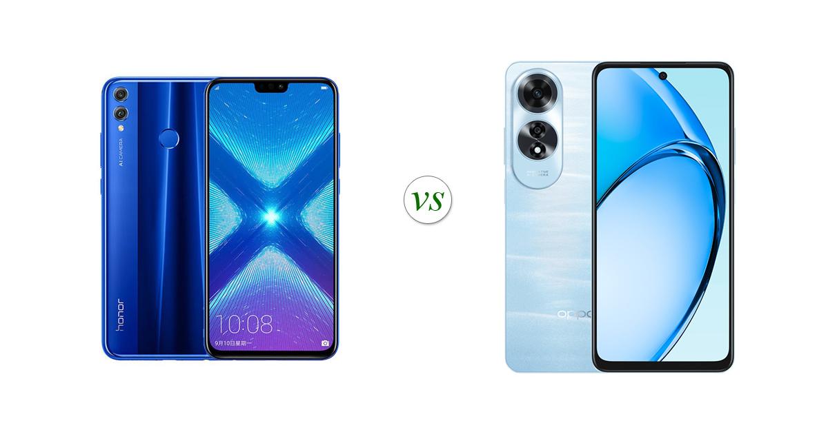 Honor 8X vs OPPO A60: Side by Side Specs Comparison