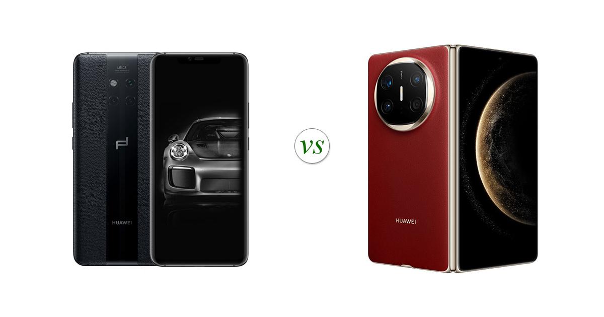 Huawei Mate 20 RS (PORSCHE DESIGN) vs HUAWEI Mate X6: Side by Side ...
