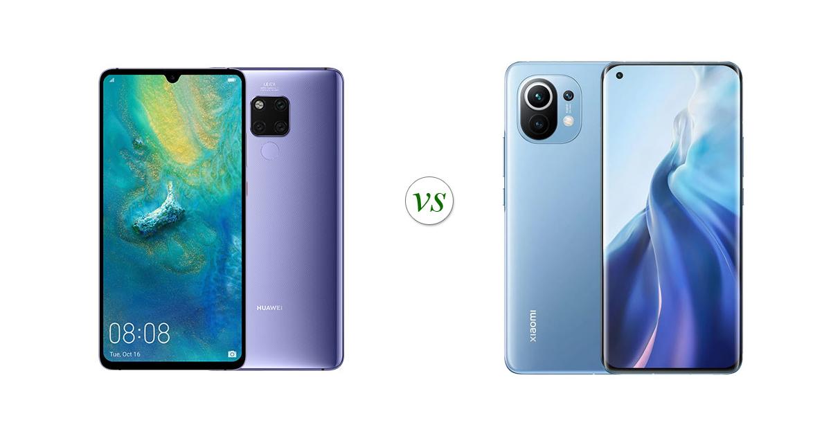 Huawei Mate 20 X vs Xiaomi Mi 11: Side by Side Specs Comparison