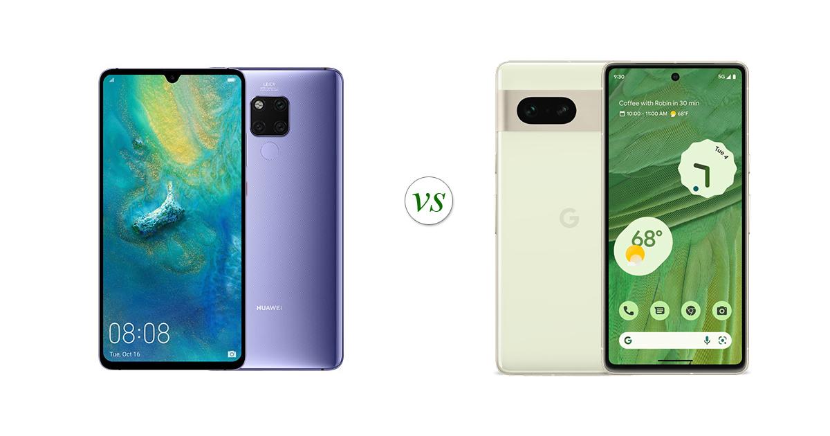 Huawei Mate 20 X vs Google Pixel 7: Side by Side Specs Comparison