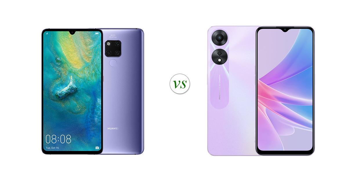 Huawei Mate 20 X vs OPPO A78 5G: Side by Side Specs Comparison