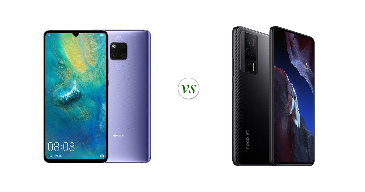 Huawei Mate 20 X vs POCO F5 Pro: Side by Side Specs Comparison