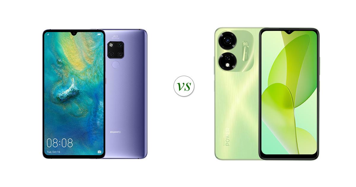 Huawei Mate 20 X vs itel P55 5G: Side by Side Specs Comparison