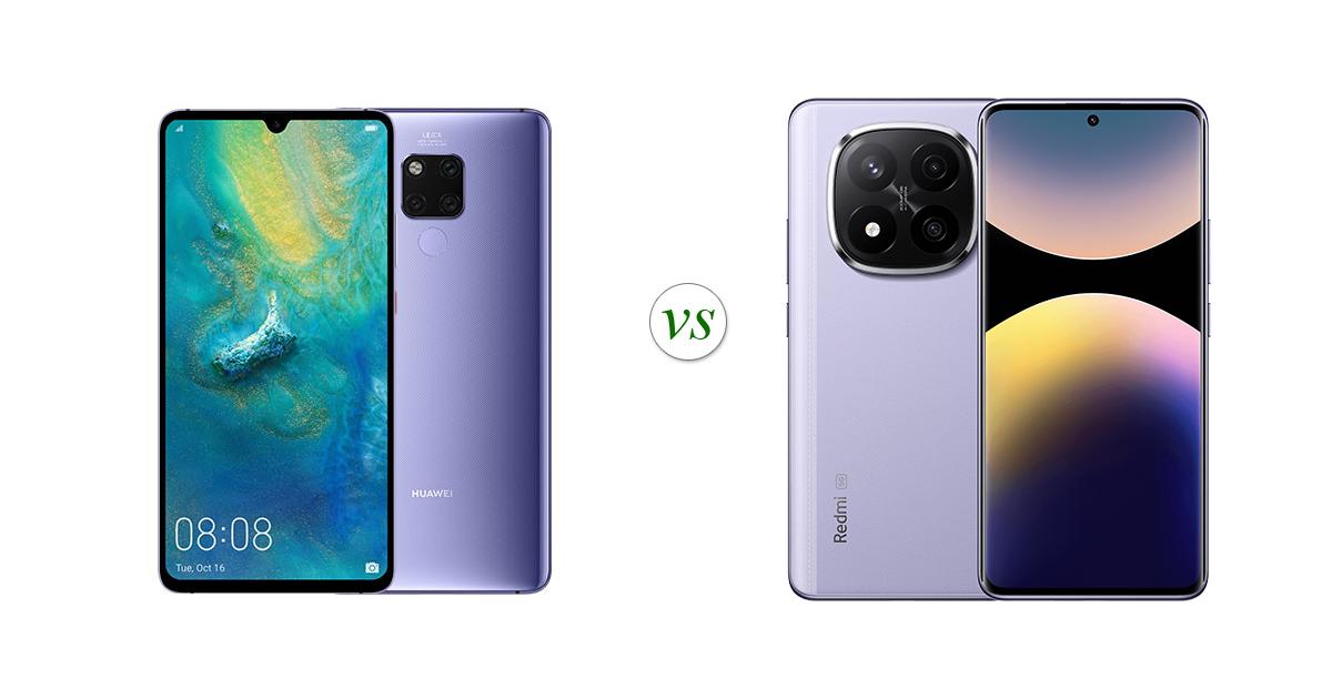 Huawei Mate 20 X vs Redmi Note 14 Pro+ 5G: Side by Side Specs Comparison