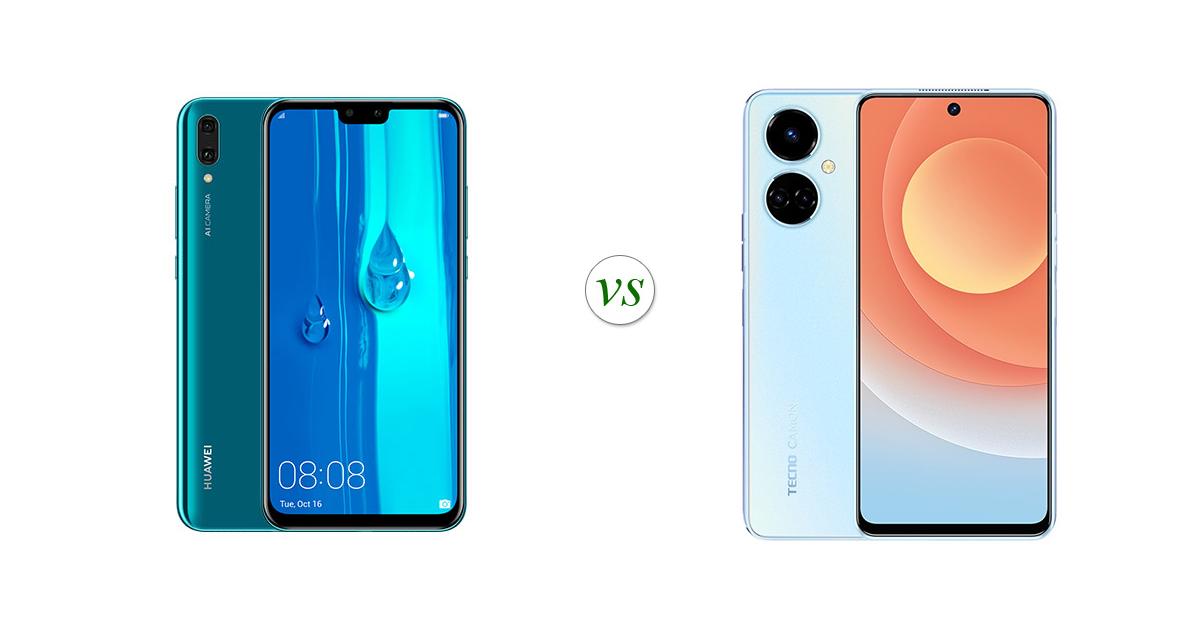 Huawei Y9 2019 vs TECNO Camon 19: Side by Side Specs Comparison