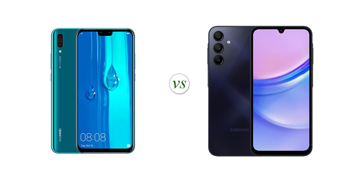 Huawei Y9 2019 vs Samsung Galaxy A15: Side by Side Specs Comparison