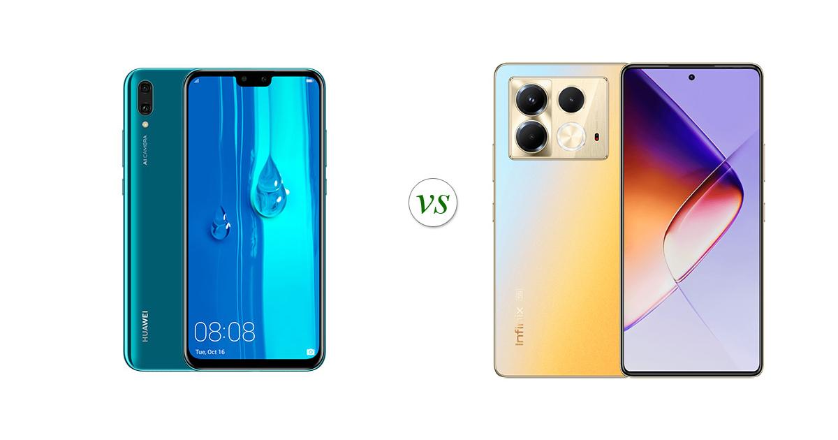 Huawei Y9 2019 vs Infinix NOTE 40 5G: Side by Side Specs Comparison